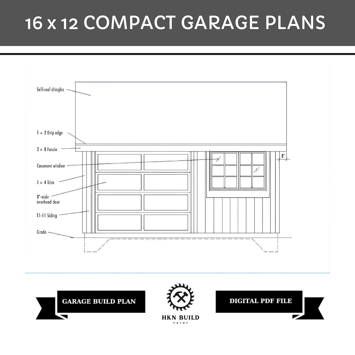 Modern DIY Car Garage House Plans, Comprehensive Building Blueprints ...
