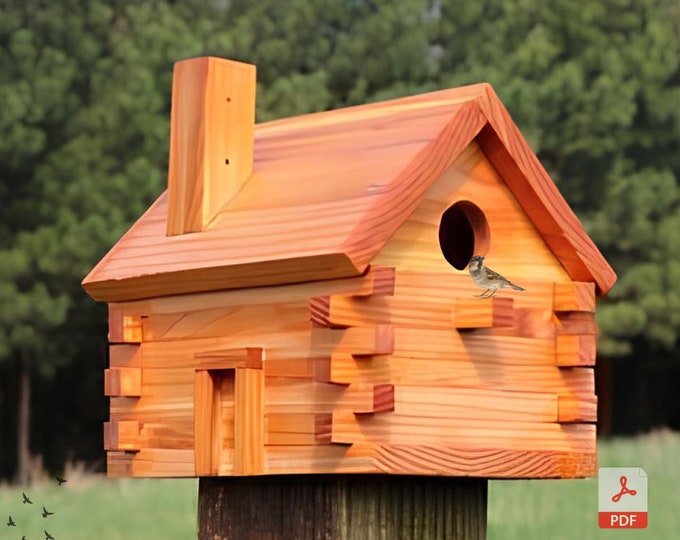 Decorative Birdhouse Planter - Etsy