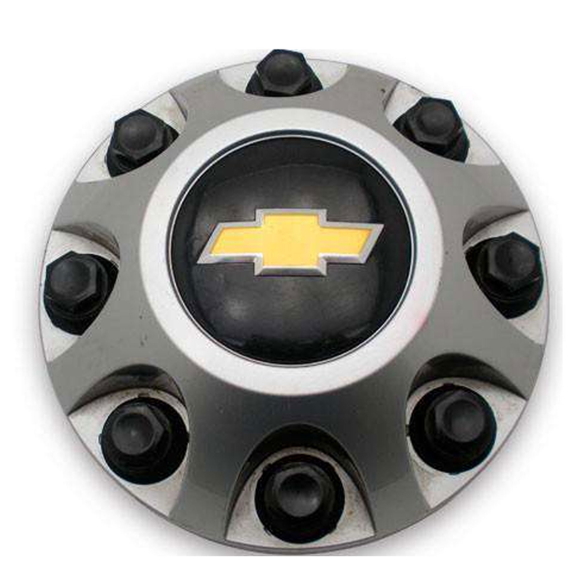 ONE NEW Wheel Hub Center Cap Front Dually Steel Silverado 2500 3500 HD ...