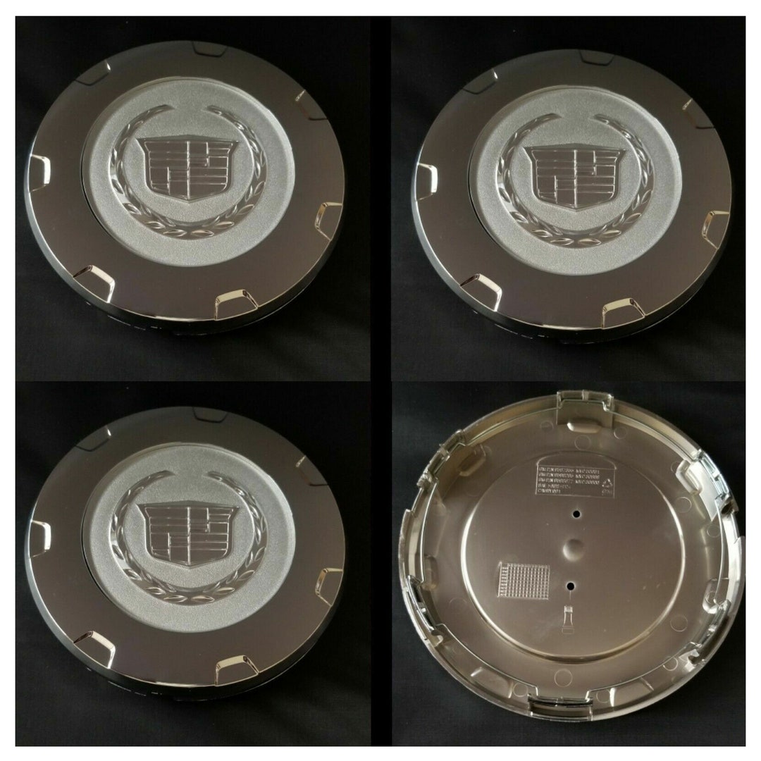 4 Pcs New Gm Cadillac Escalade 22 Inch Wheel Center Caps Set 9597355 - Etsy