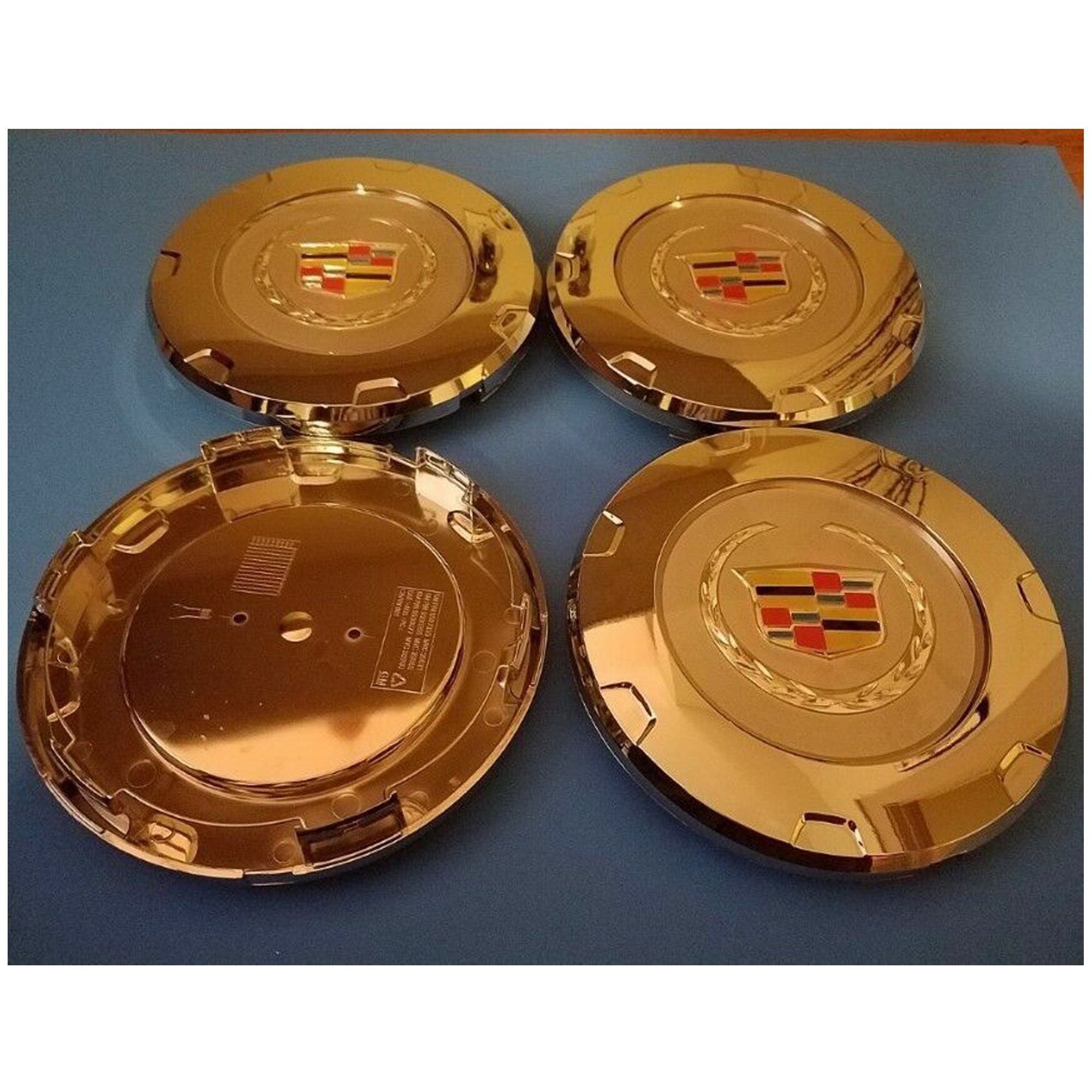 4 Pcs New Gm Cadillac Escalade 22 Inch Wheel Center Caps Set 9597355 - Etsy