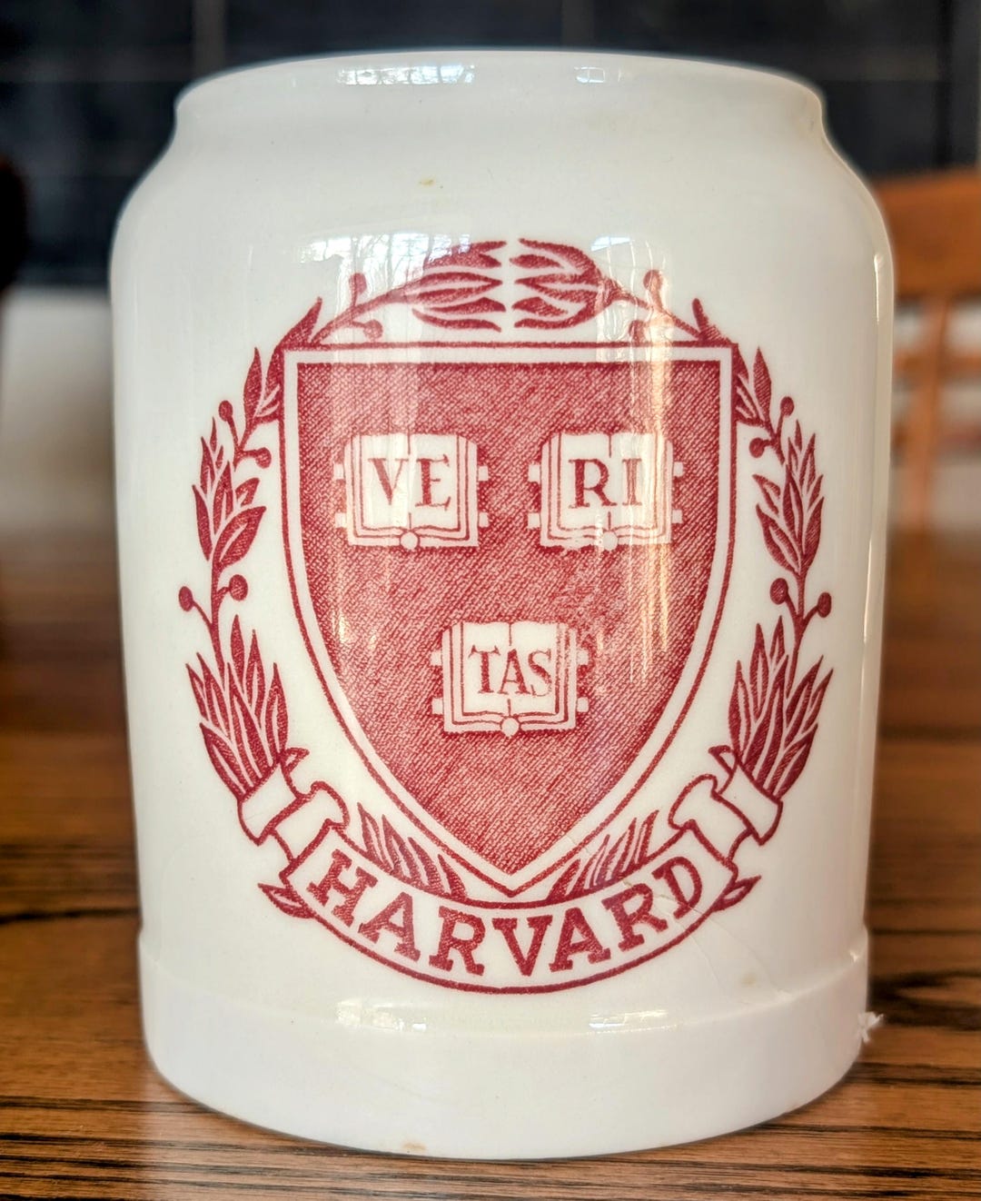 Antique Early 1900's Harvard University Crimson Football Mug RARE - Etsy