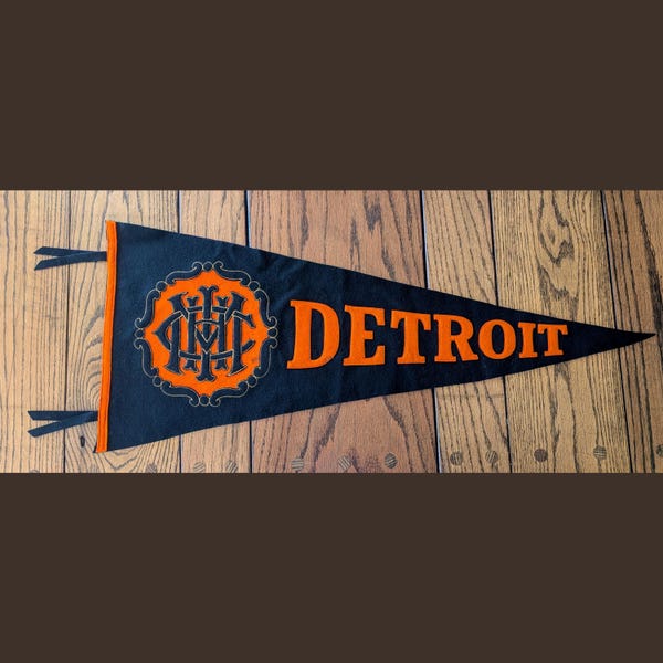 Michigan Felt Pennants - Etsy