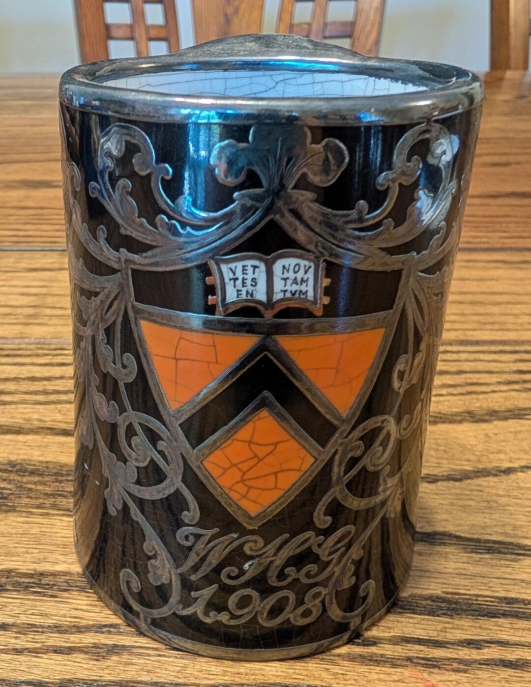 Antique and Ornate 1908 Princeton University Mug RARE - Etsy