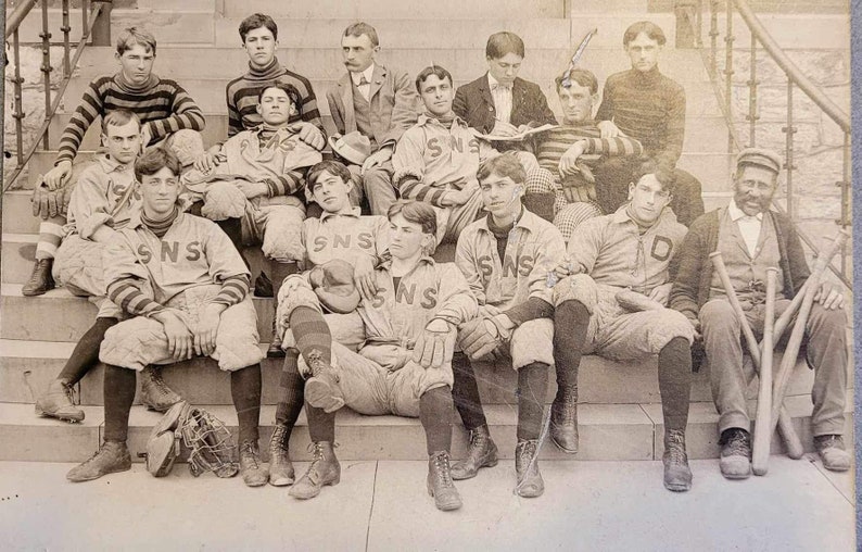 RARE Early 1900’s Baseball Imperial Cabinet Photo - Shippensburg ...