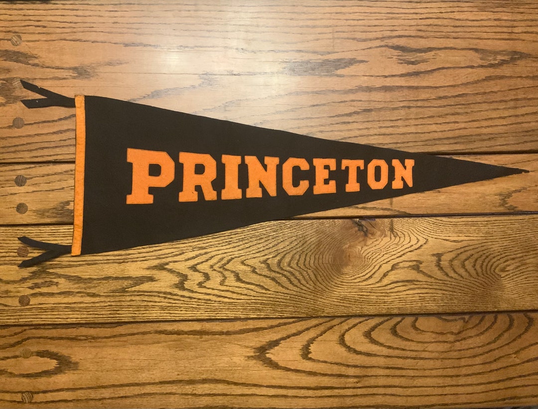 Antique Circa 1930 Princeton University Felt Pennant RARE - Etsy