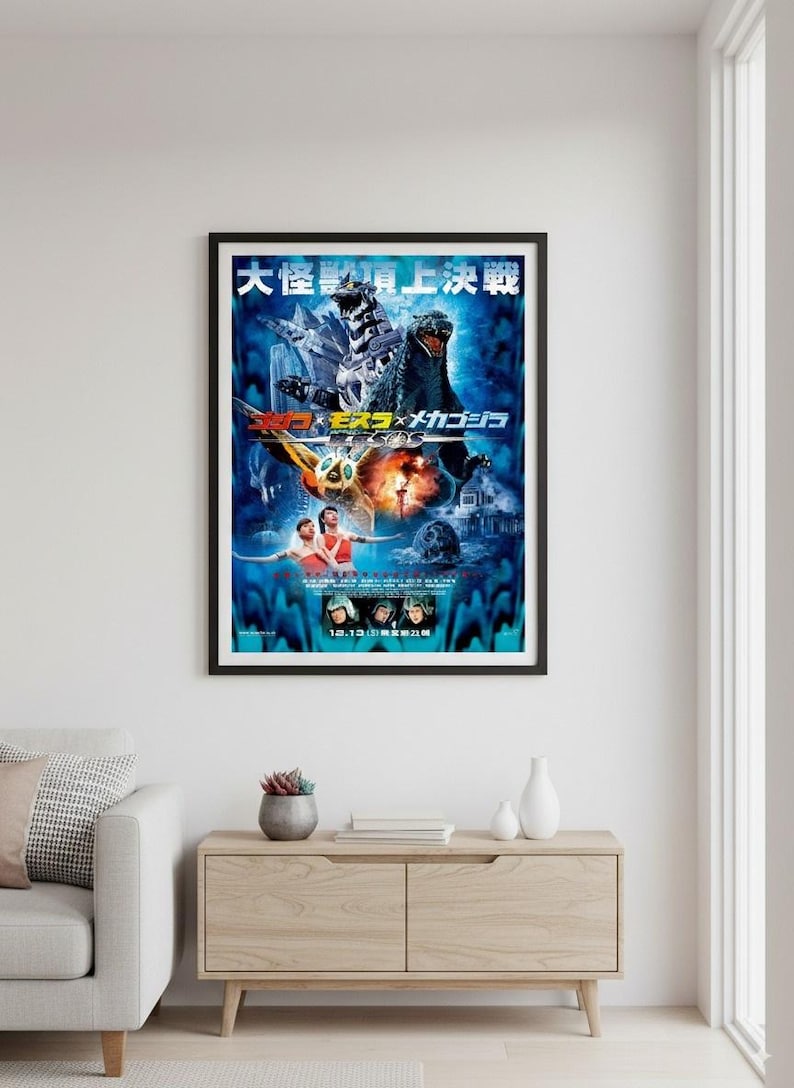 Godzilla Tokyo SOS Poster 2003 | Japanese Millennium Movie Print ...