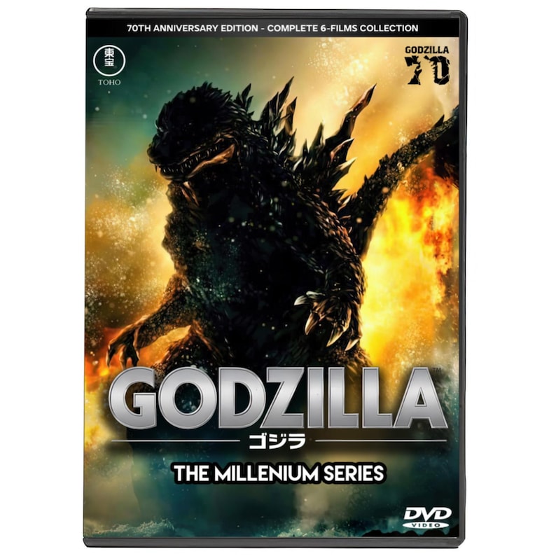 GODZILLA - Millenium Series - Complete DVD Set - 6 Discs - Region Free ...