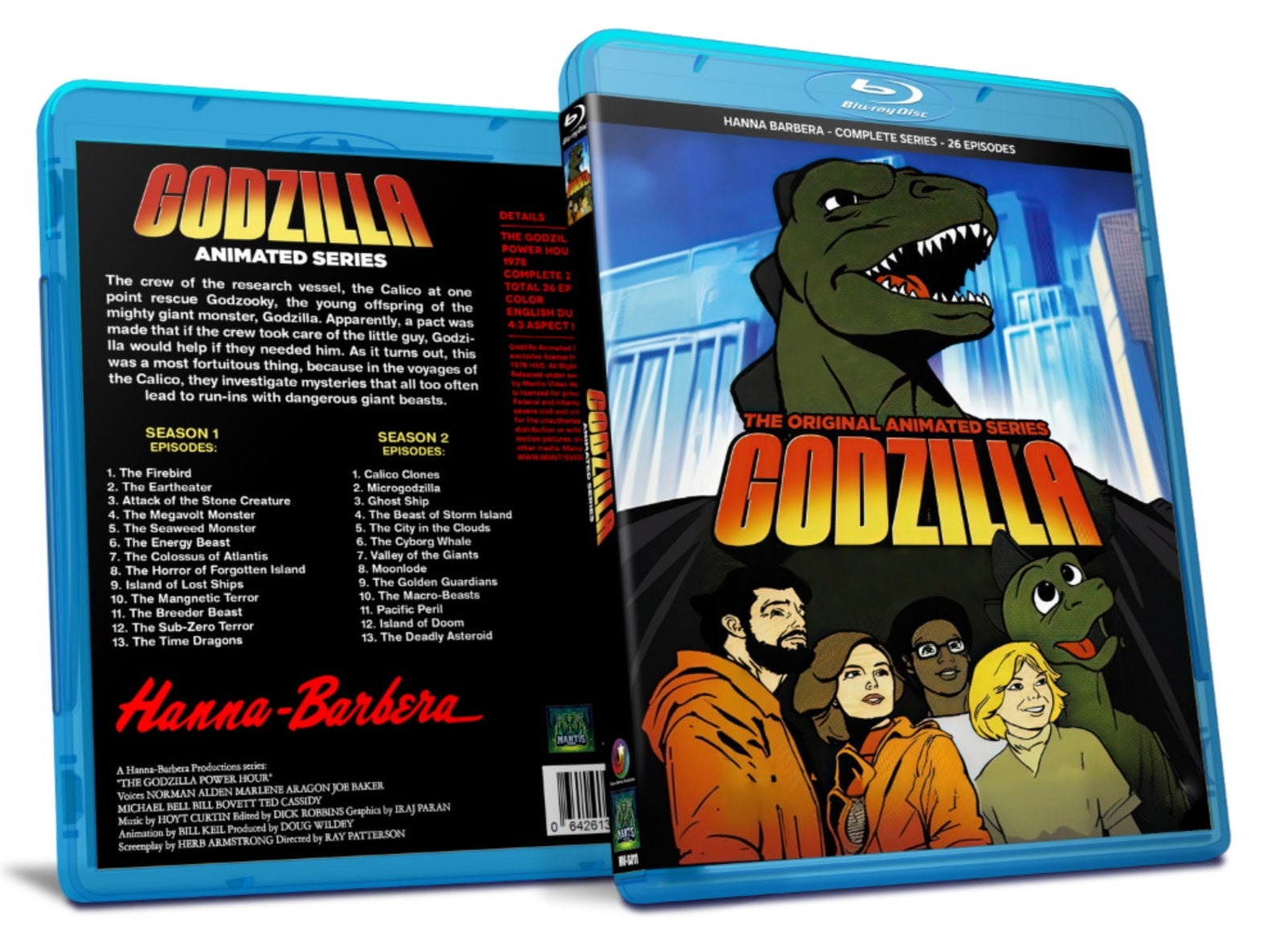 Godzilla Animated Series - the Godzilla Power Hour 1978 - Complete ...