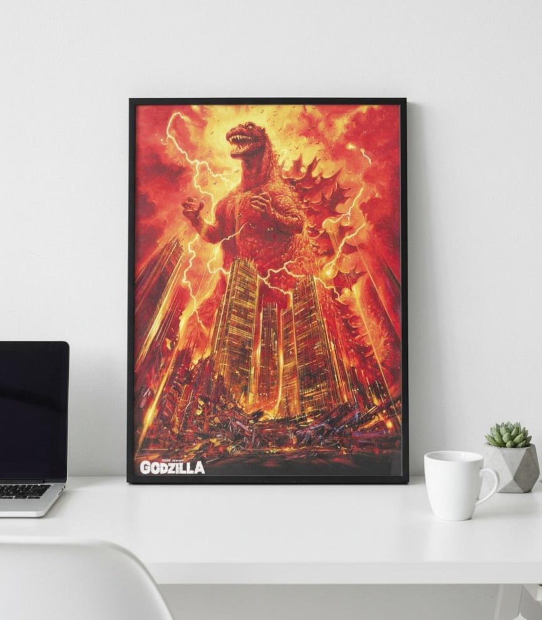 Return of Godzilla Poster 1984 | Vintage Japanese Movie Print | Sci-fi ...