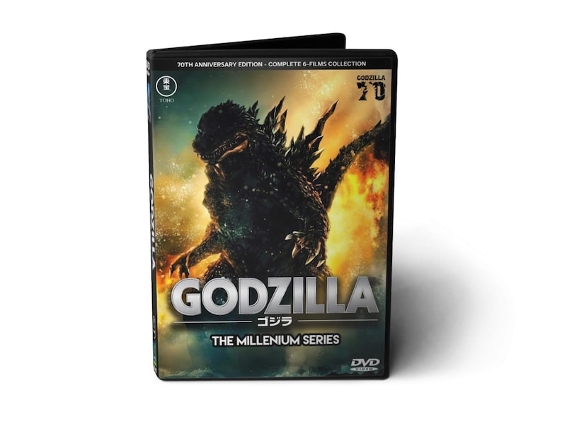 GODZILLA - Millenium Series - Complete DVD Set - 6 Discs - Region Free ...