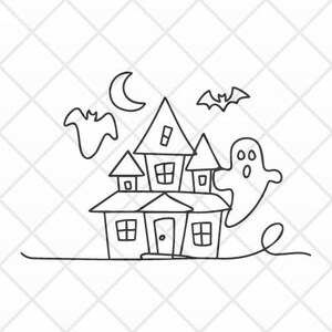 Halloween Doodles/ Hand Drawn Spooky Ghost Clip Art/ Hand Drawn Spooky ...