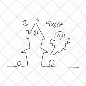Halloween Doodles/ Hand Drawn Spooky Ghost Clip Art/ Hand Drawn Spooky ...