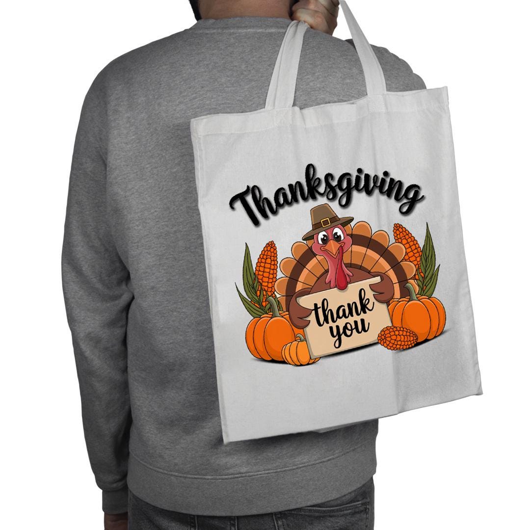 Thanksgiving Turkey Thank You Printable, Thanksgiving Gift Tags, Cute ...