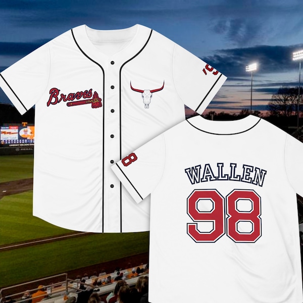 Morgan Wallen 98 Braves T Shirt - Etsy