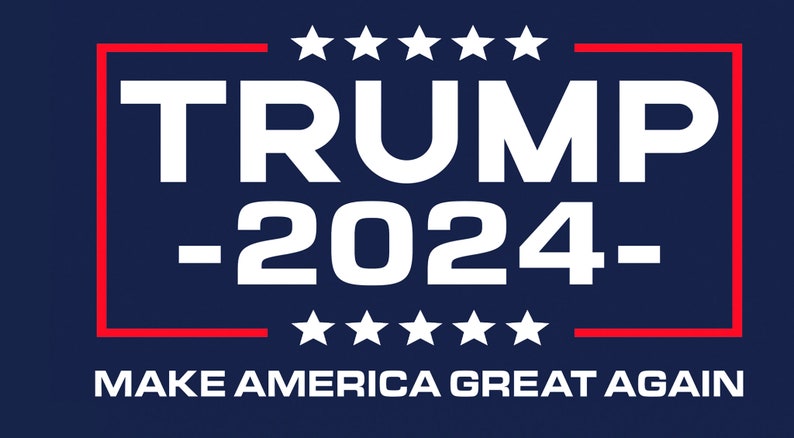 Trump 2024 Maga Flag - Etsy