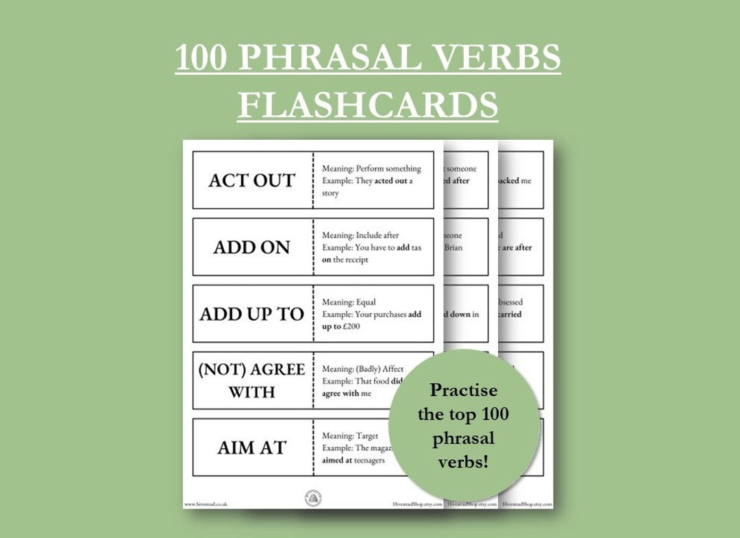 100 Common British English Phrasal Verbs Flashcards Digital Download 100-common-british-english-phrasal-verbs-flashcards-digital-download