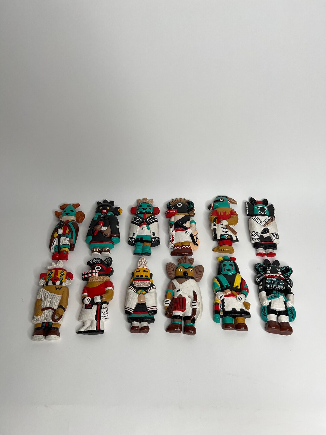 Kachina Vintage Doll Replica Miniatures Wall Hanging Decor - Etsy