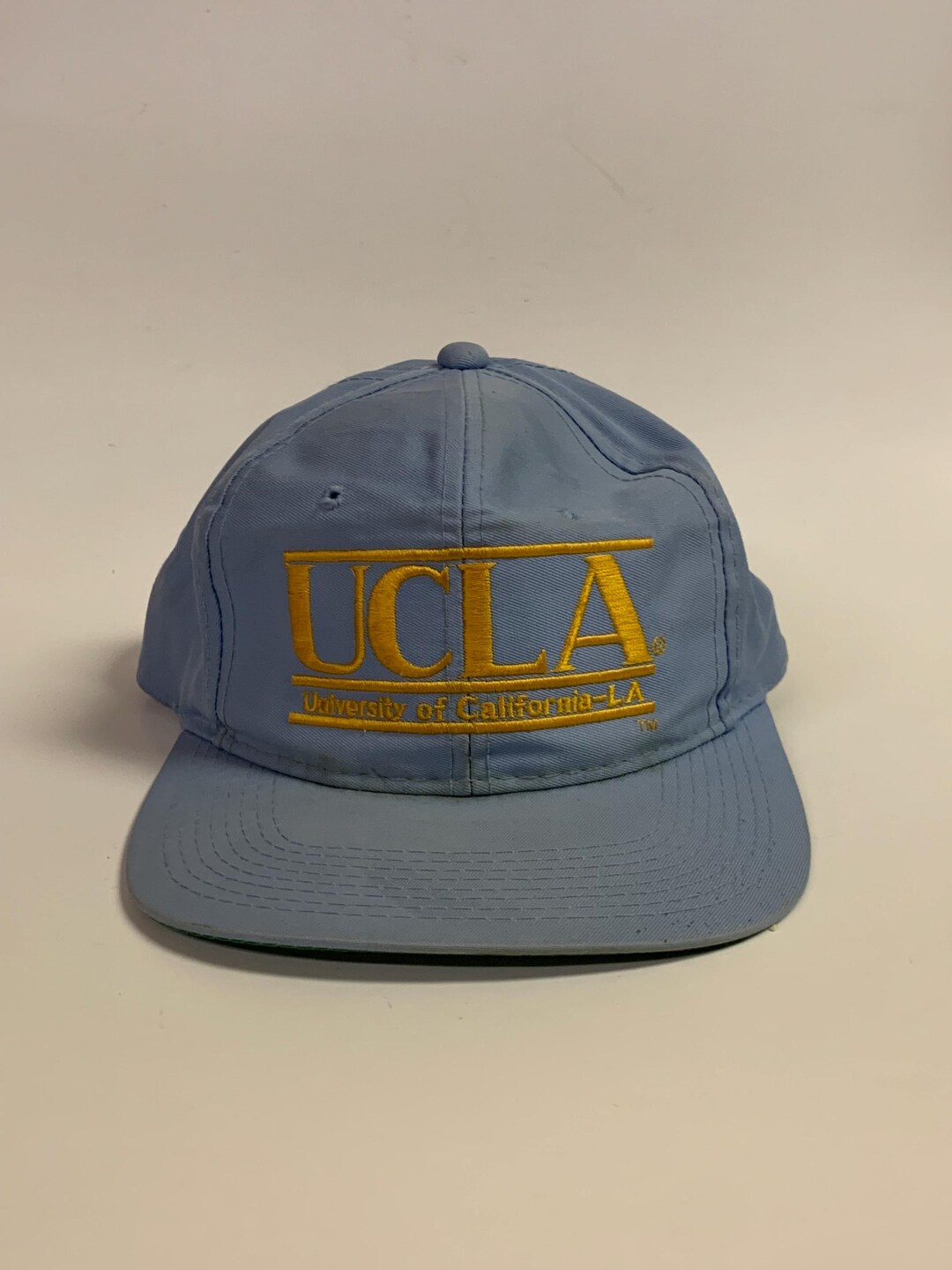 Vintage UCLA Bruins the Game Split Bar Blue Tag Snapback Hat Cap Navy ...