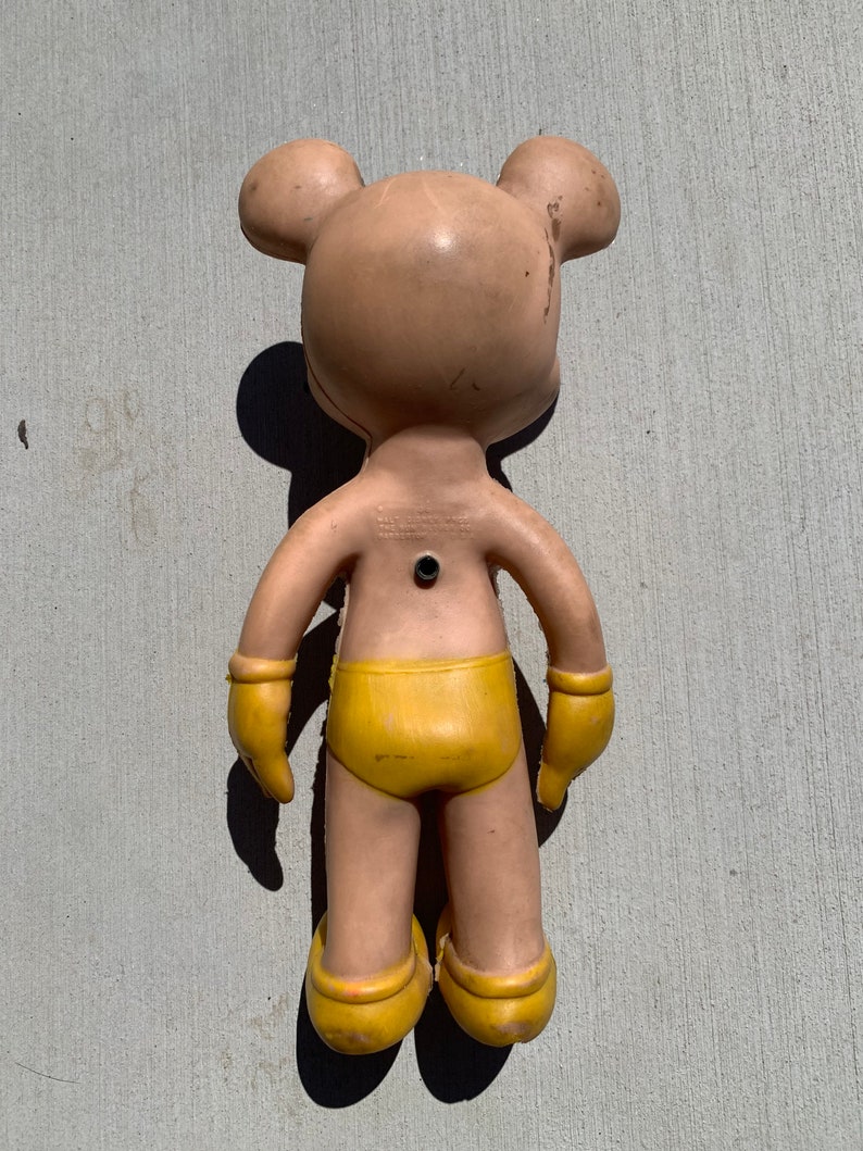 Vintage 1950s Walt Disney Productions Mickey Mouse Squeeze Toy - Etsy