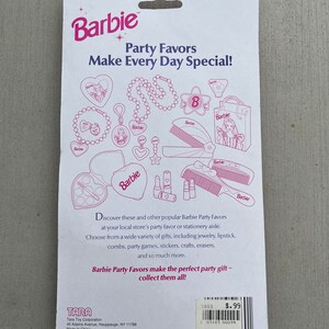 VINTAGE Barbie Party Favor Scissors 1997 Mattel Tara New in Box - Etsy