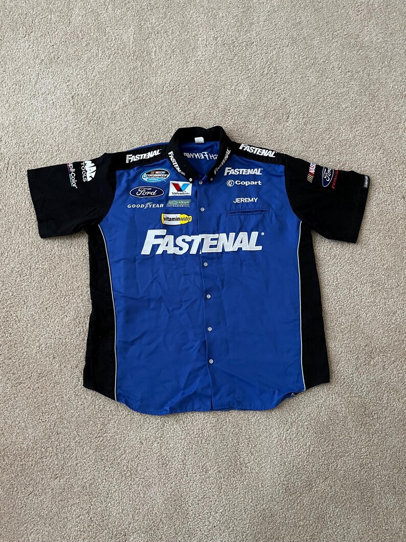 Vintage 90s NASCAR Jimmy Spencer Fastenal Simpson Racing Mechanic ...