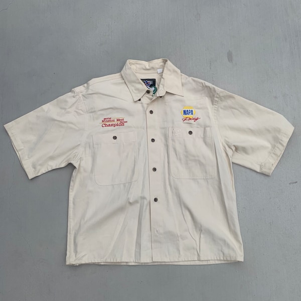 Nascar Button Down Shirt - Etsy