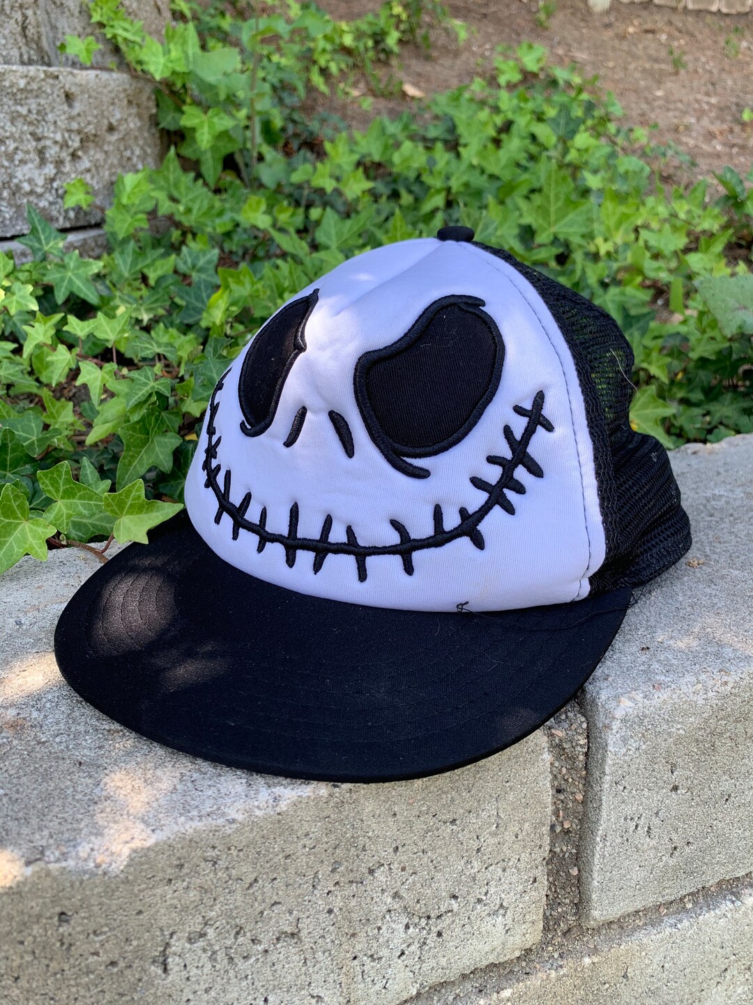 Tim Burton the Nightmare Before Christmas Jack Skellington Trucker Hat ...