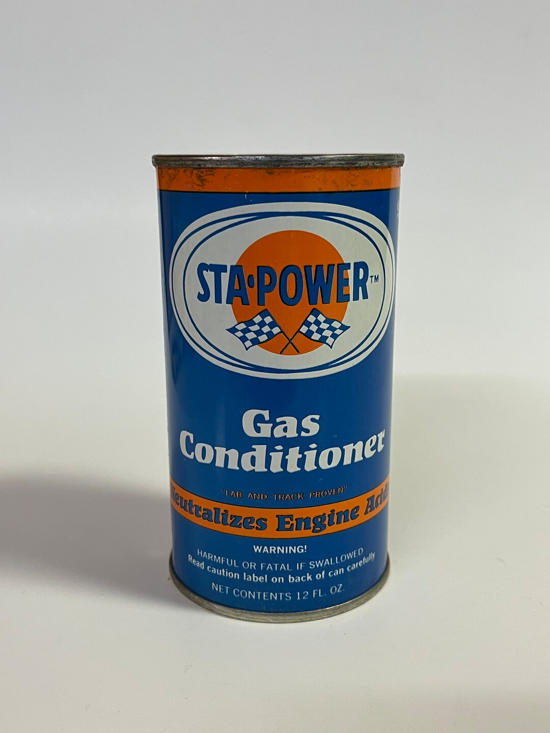 Vintage Sta Power Transmission Power Steering Conditioner Oil Can Auto ...