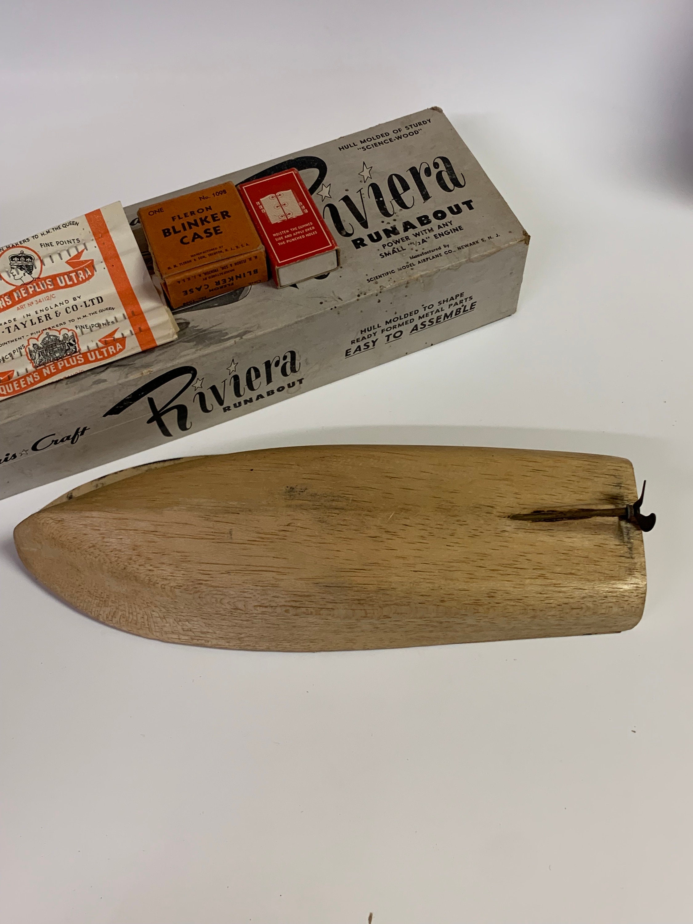 Vintage Rare Chris Craft Riviera Runabout Wood Boat Model Kit 1950's - Etsy