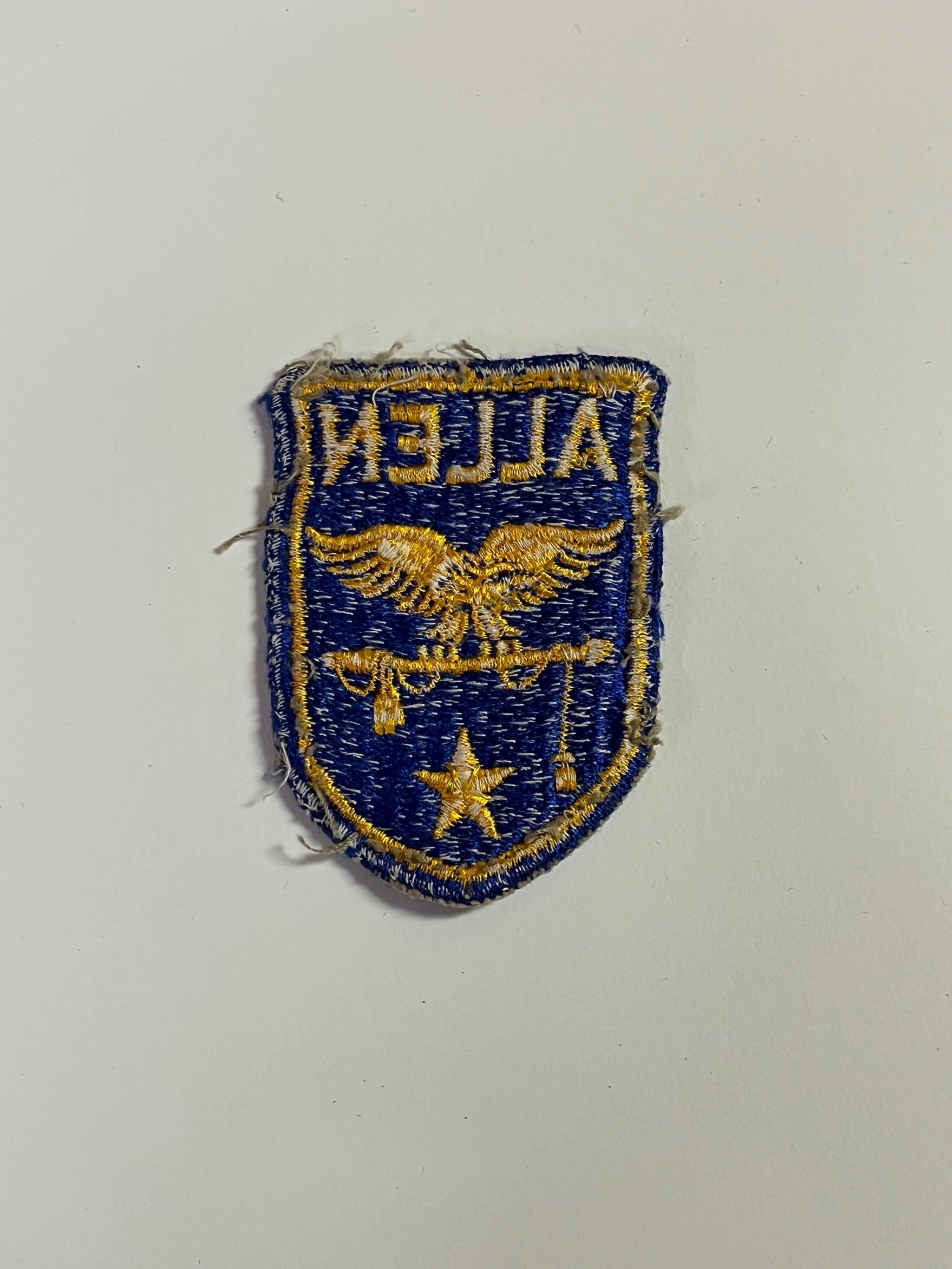 Vintage WW2 Allen US Army Rotc Patch Cut Edge Cadet Academy School - Etsy
