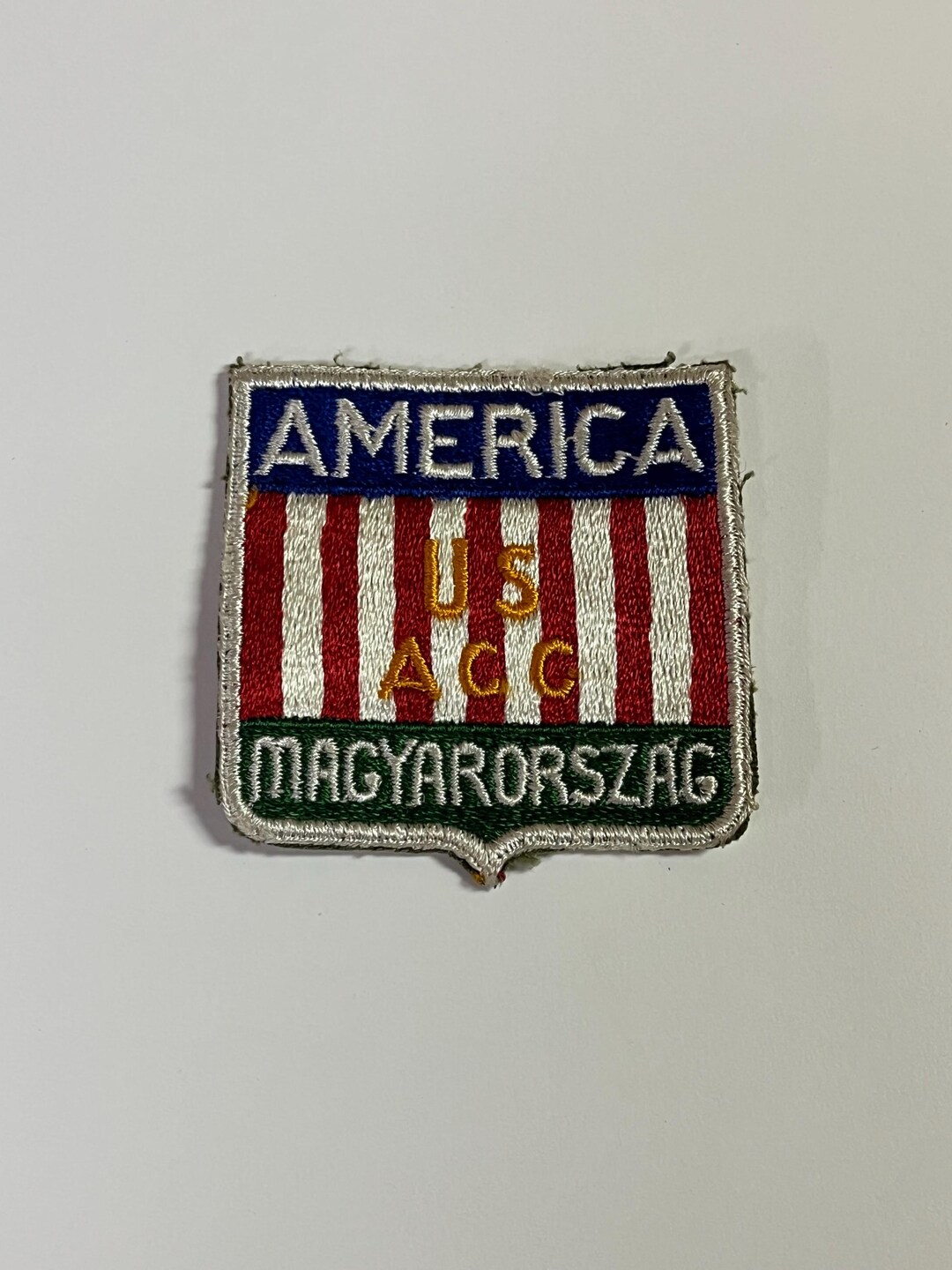 Vintage Original WWII US Army Forces Hungary Occupation Patch Insignia ...