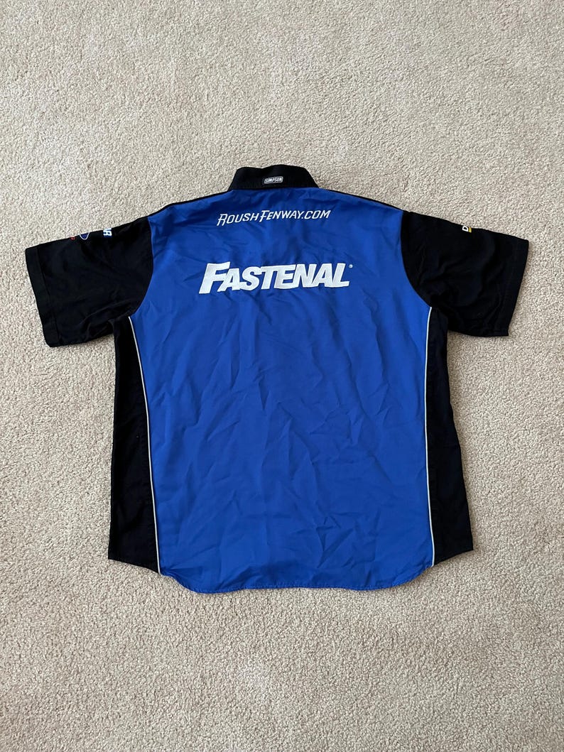 Vintage 90s NASCAR Jimmy Spencer Fastenal Simpson Racing Mechanic ...