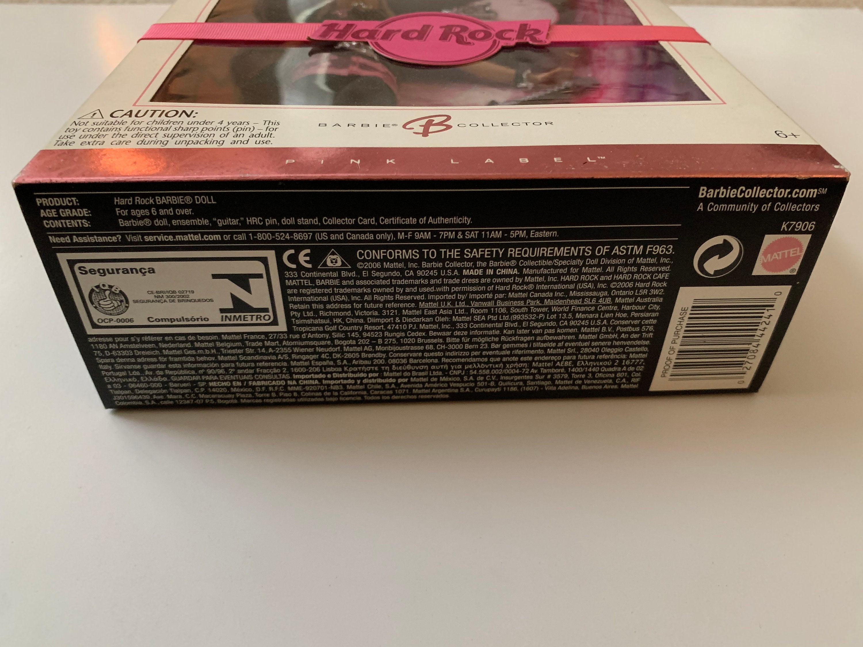 Vintage Hard Rock Barbie Blonde Doll Never Out of Box - Etsy