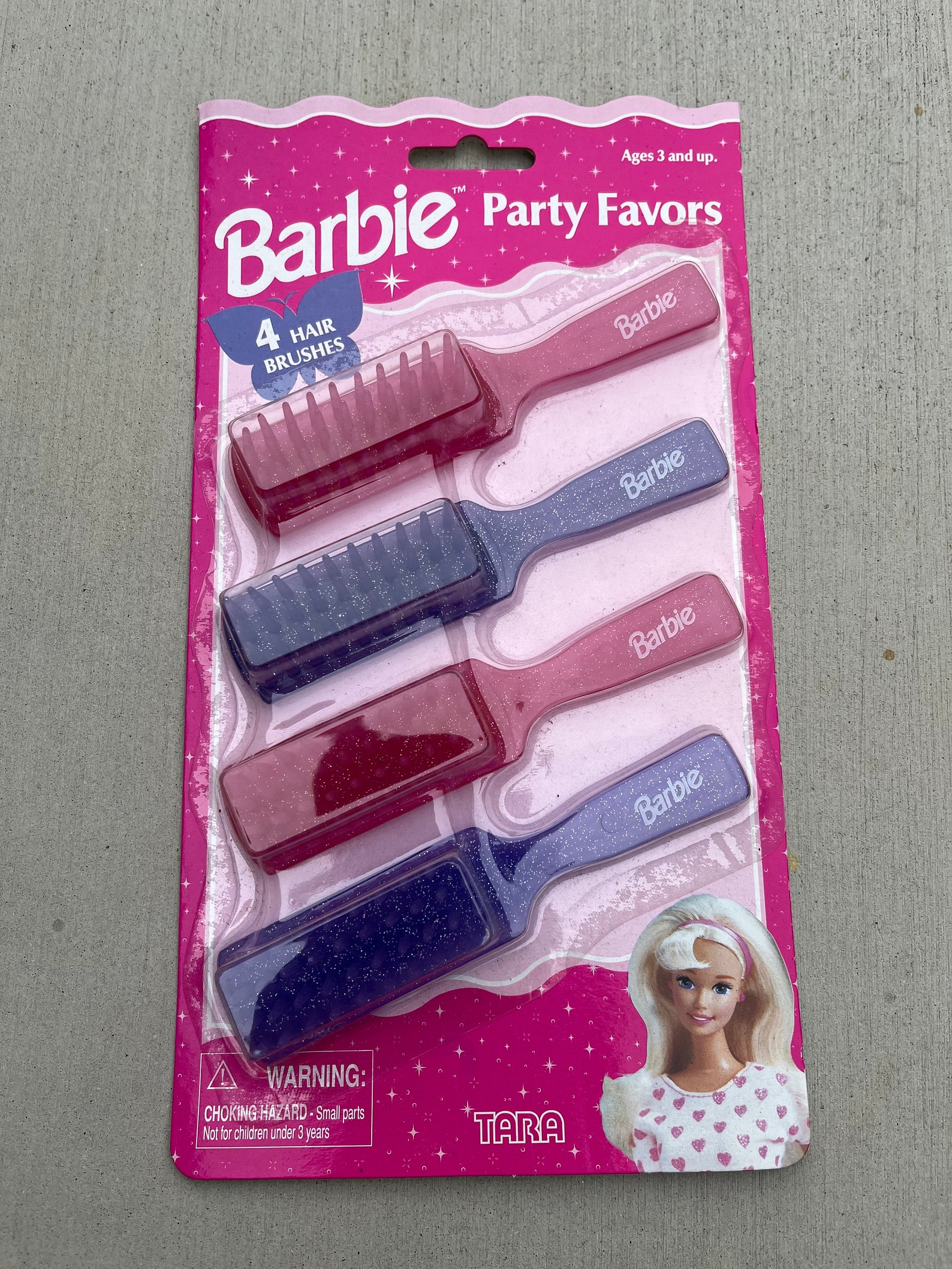 Vintage Sealed Barbie Party Favors 4 Combs 1997 TARA Girl Birthday ...