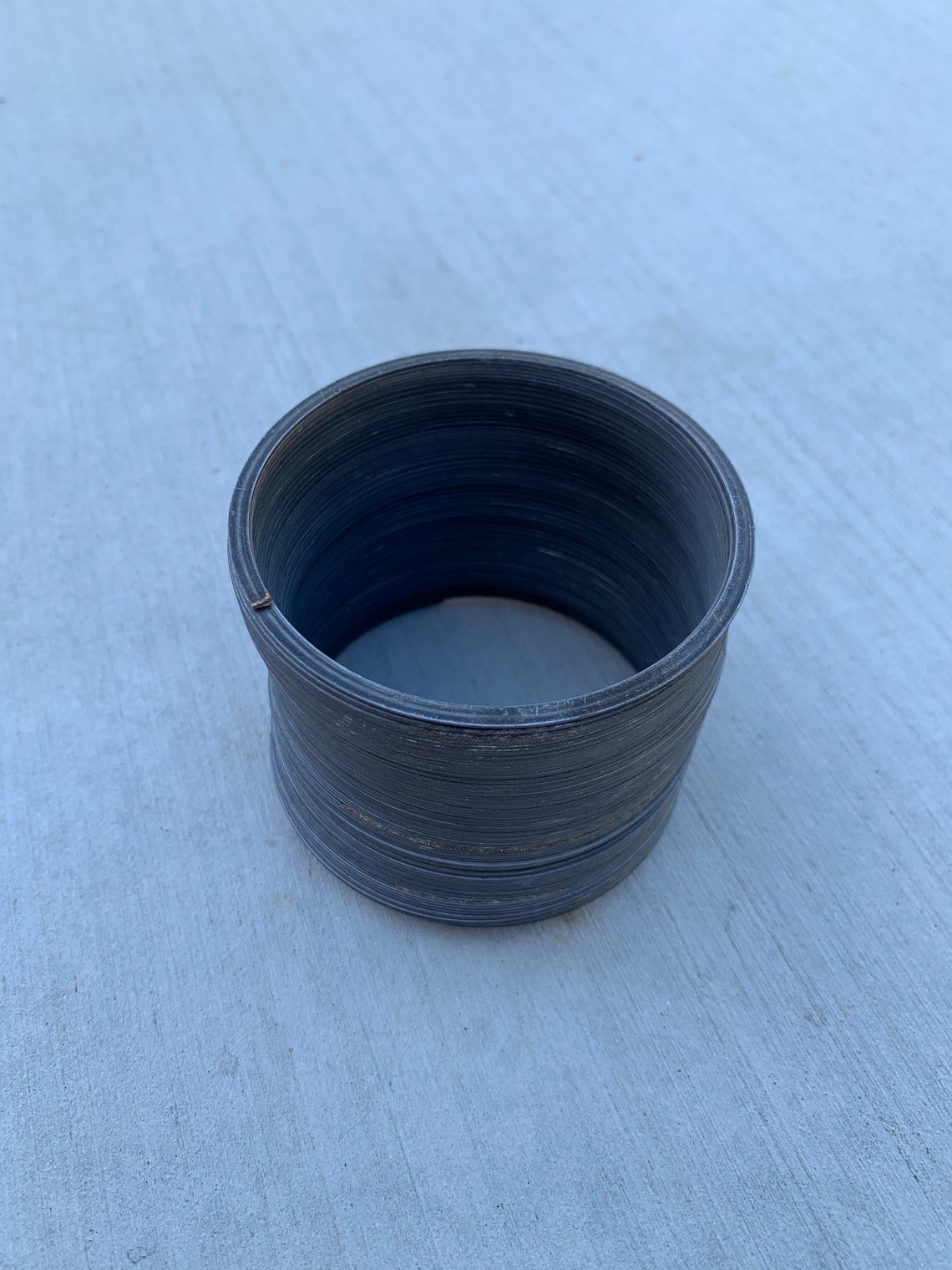 Vintage 90s Slinky Desk Toy Metal - Etsy