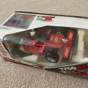 Vintage Tyco R/C Radio Control Indy Turbo Miller Beer Car Precis Taiyo ...