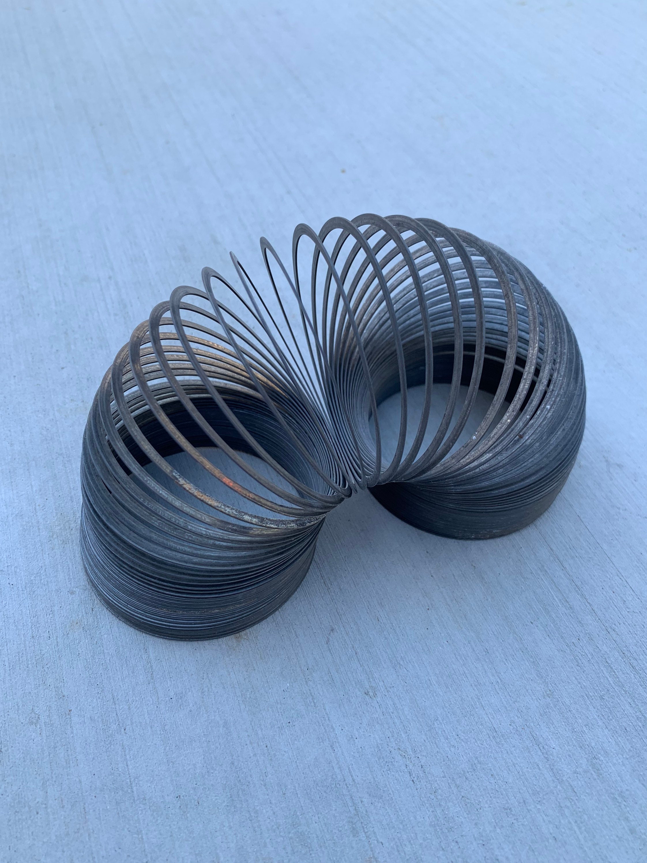 Vintage 90s Slinky Desk Toy Metal - Etsy
