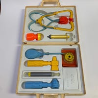 Vintage Chicco Childrens Medical Doctors Kit | Vintage Children's Play ...