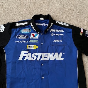 Vintage 90s NASCAR Jimmy Spencer Fastenal Simpson Racing Mechanic ...