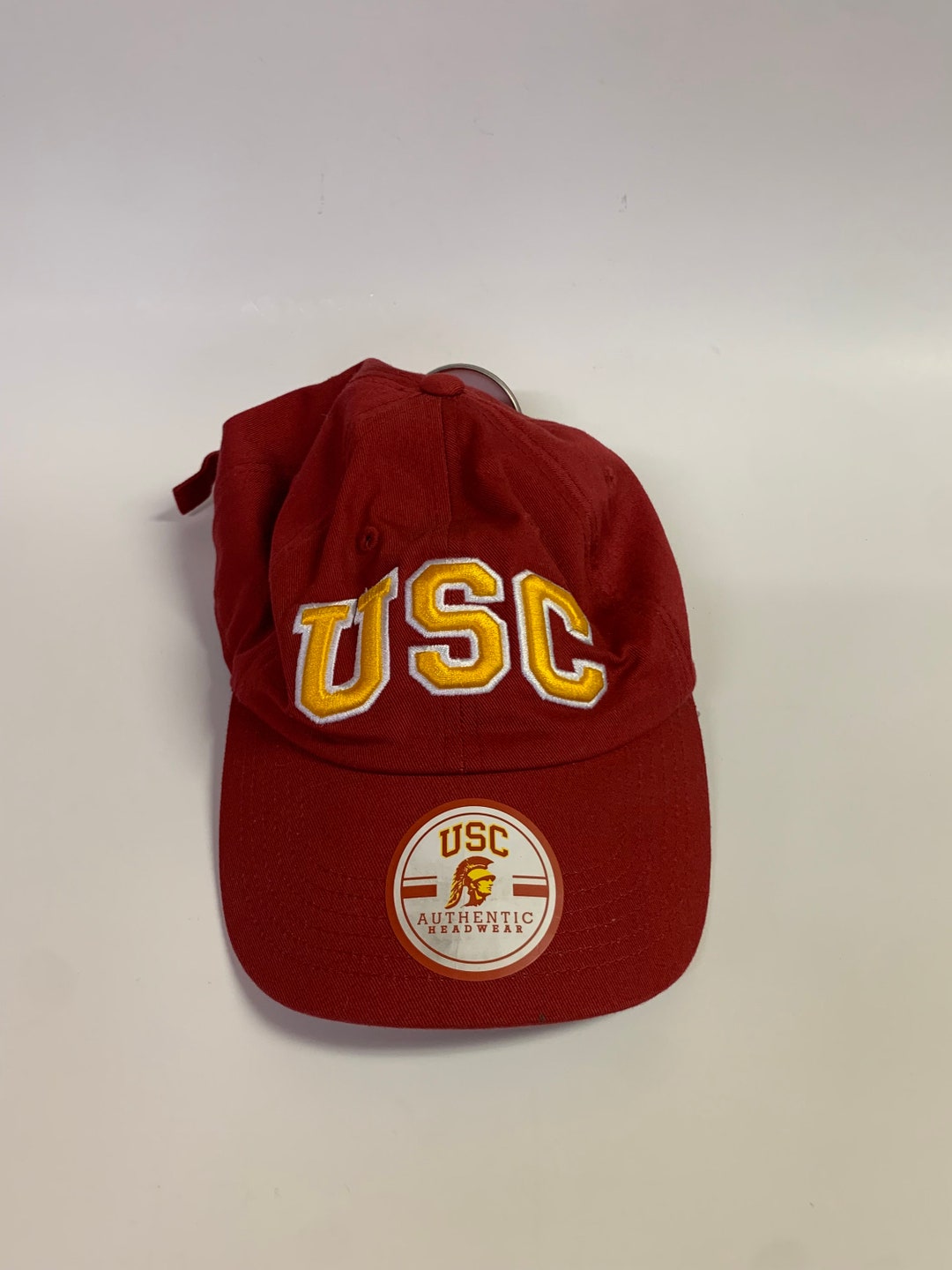 Vintage USC Football Hat With Pin Class 802 - Etsy