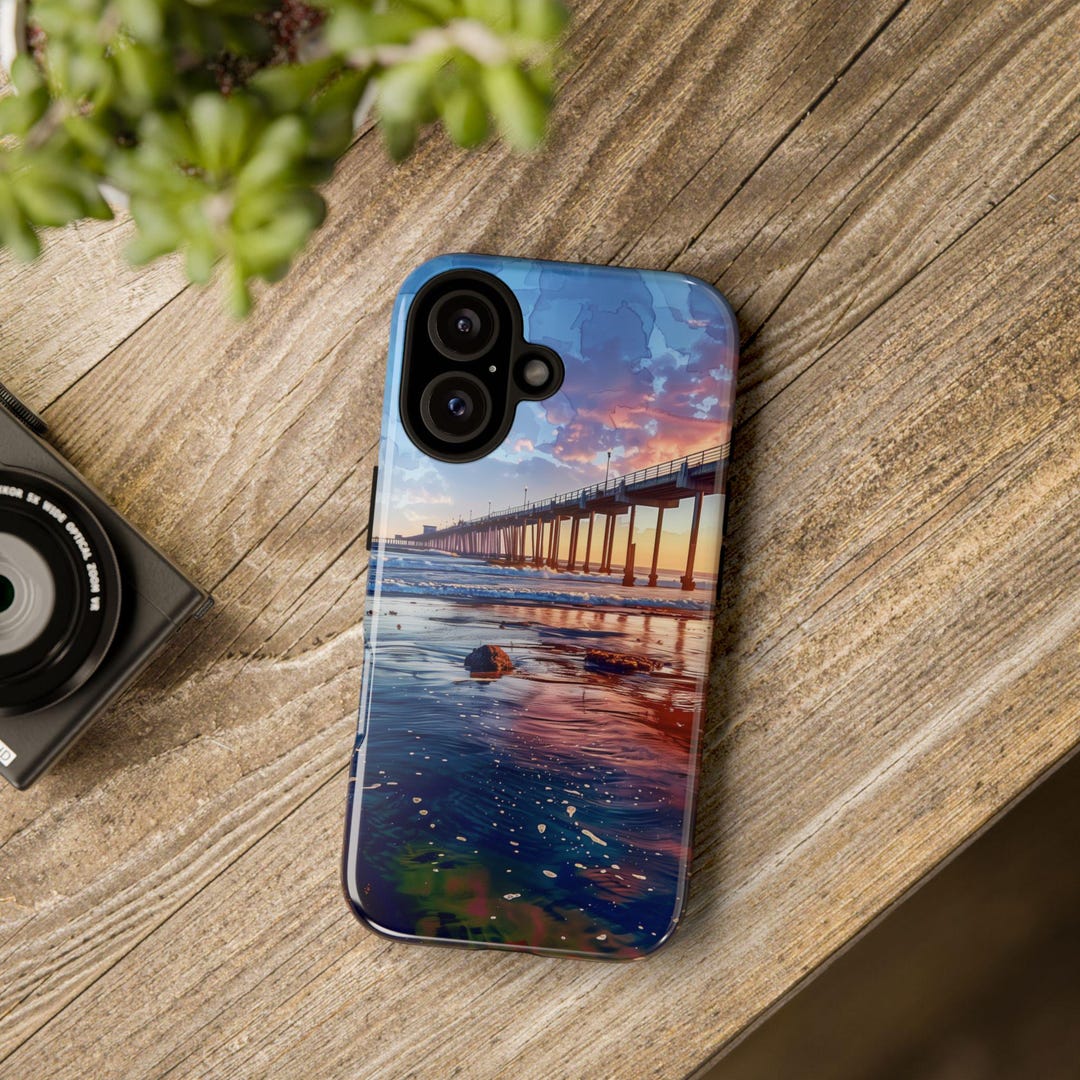 OB Pier San Diego Ocean Beach Pier Phone Case for iPhone 16 15 14 13 12 ...
