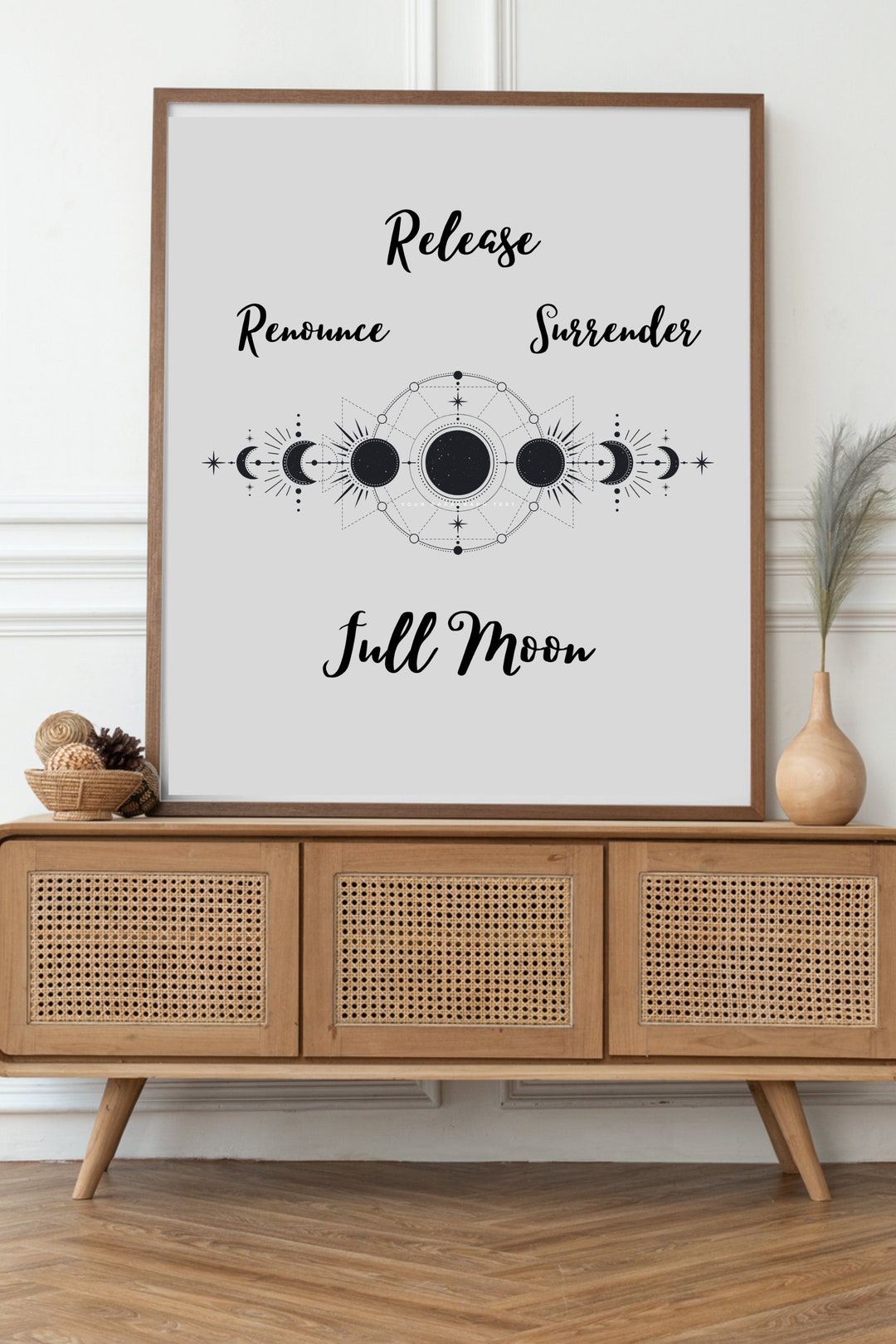 Moon Magic Poster, Moon Cycles, Moon Lovers, Home Decor, Luna Lovers ...