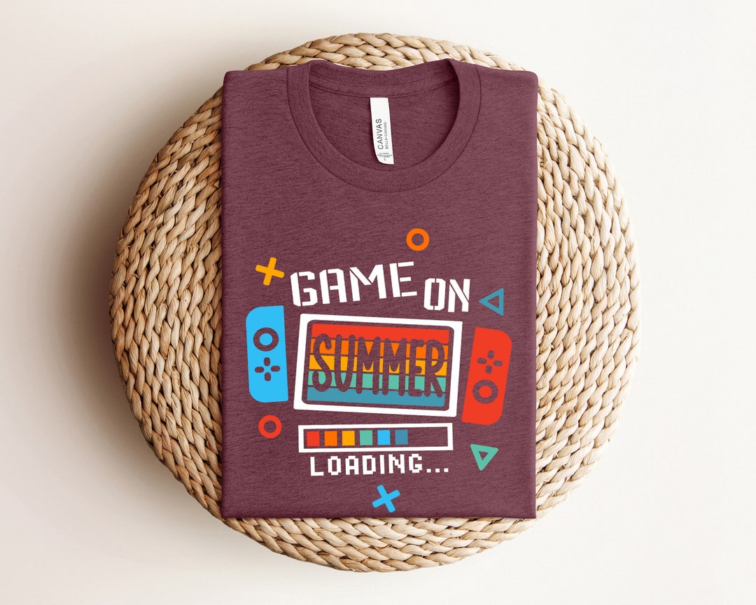 Game on Summer Loading Shirt, Travel Shirt, Vacation Shirt, Summer Trip ...