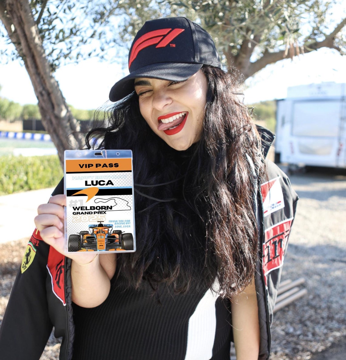Custom Mclaren Formula 1 VIP Pass (digital Download) - Etsy