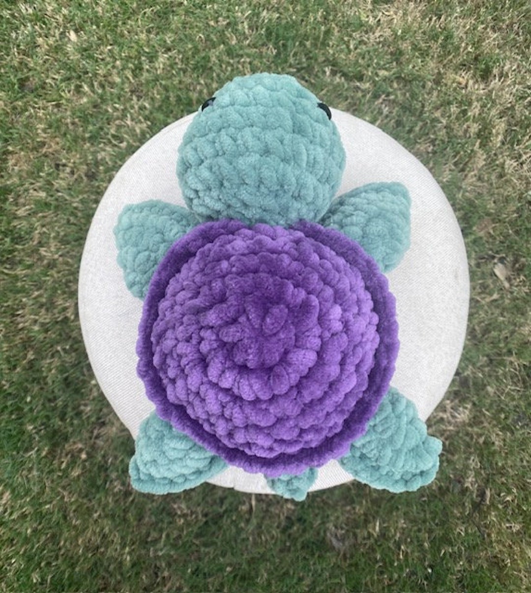 Small Crochet Amigurumi Turtle - Etsy