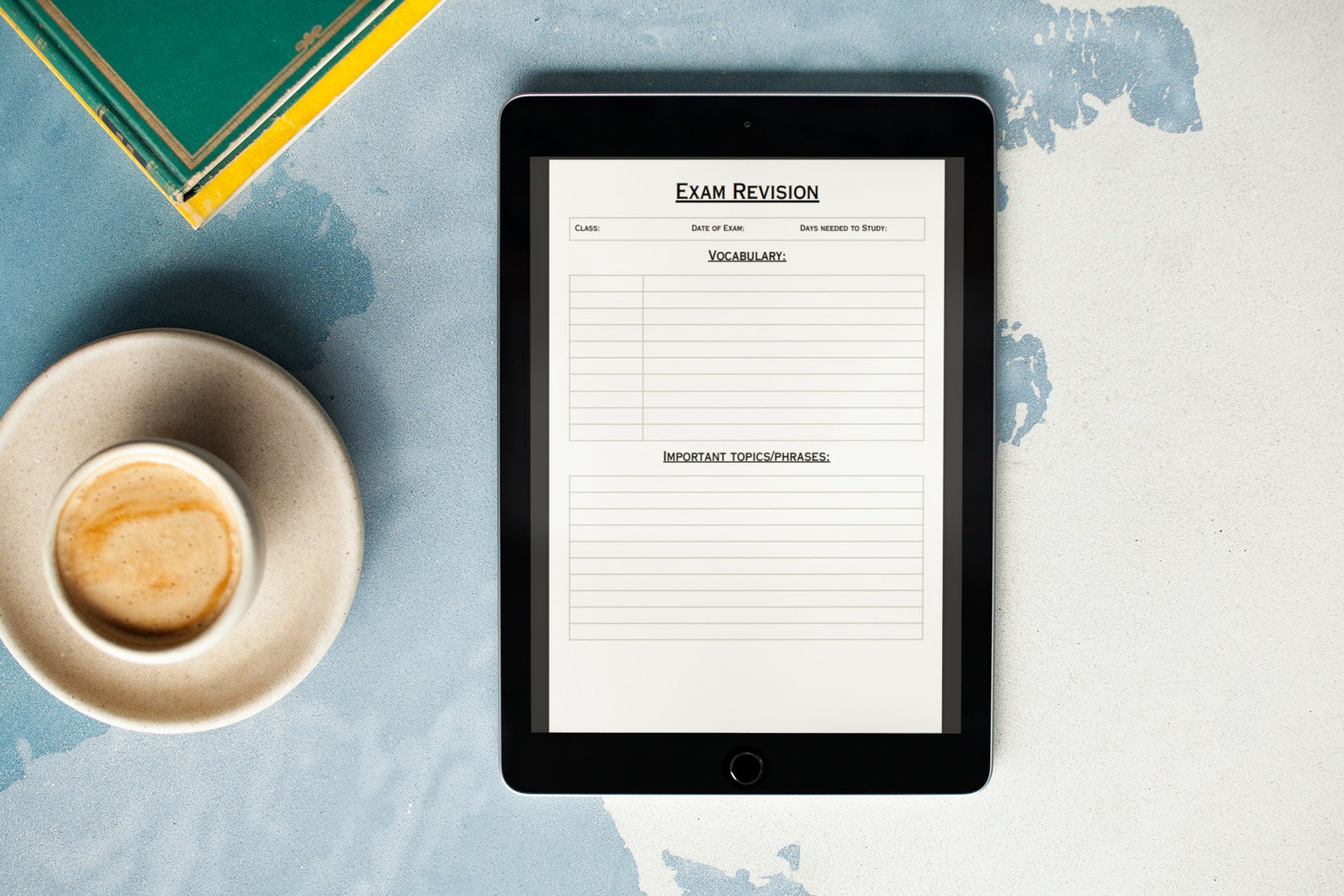 Printable Exam Revision, Study Guide, Student Exam Revision - Etsy