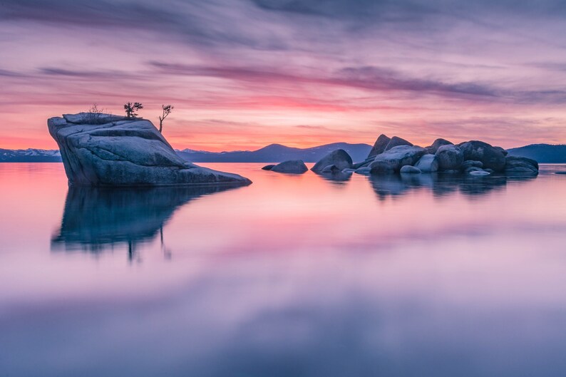 Bonsai Reflections - Lake Tahoe - Etsy