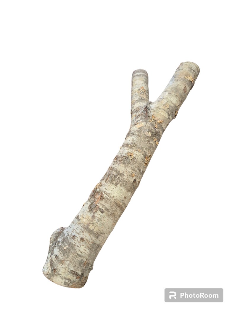 Live Edge Wood Log With Fork - Etsy