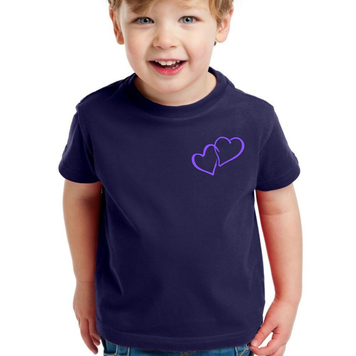 Digital Open Heart, Black & Purple, Instant Download, SVG, PNG, EPS ...